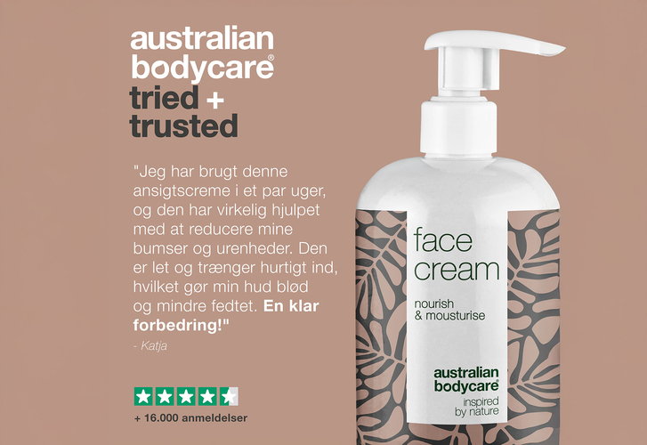 Kjøp Australian Bodycare Face Cream - 500 ml billig hos Med24.no