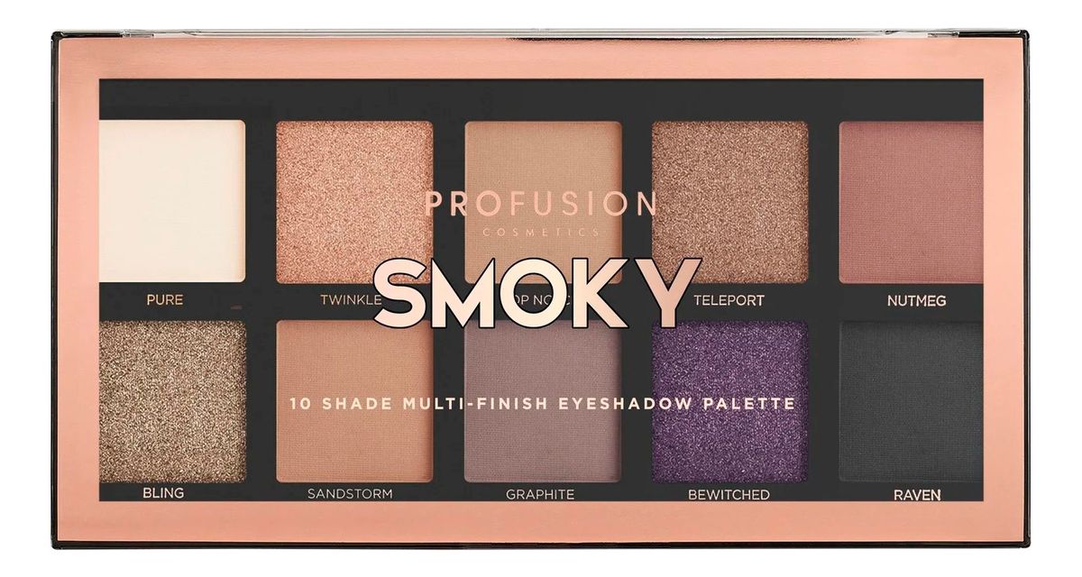 Kjøp Profusion Eyeshadow 10 Shade Palette Mini Artistry - Smokey