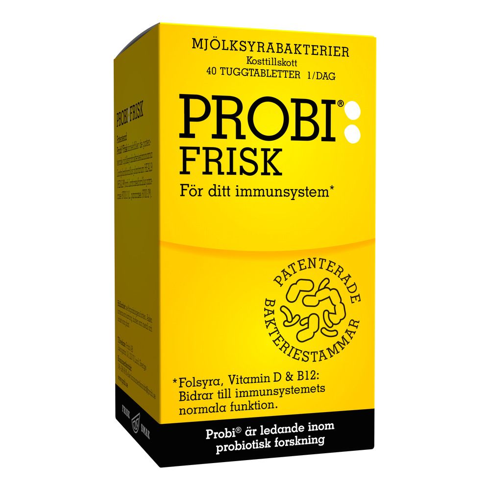 Kjøp Probi Immune 40 tyggetabletter hos Med24.no