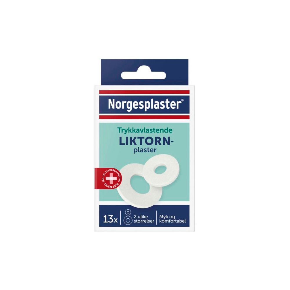 Kjøp Norgesplaster Corn Plaster – 13 stk hos Med24.no