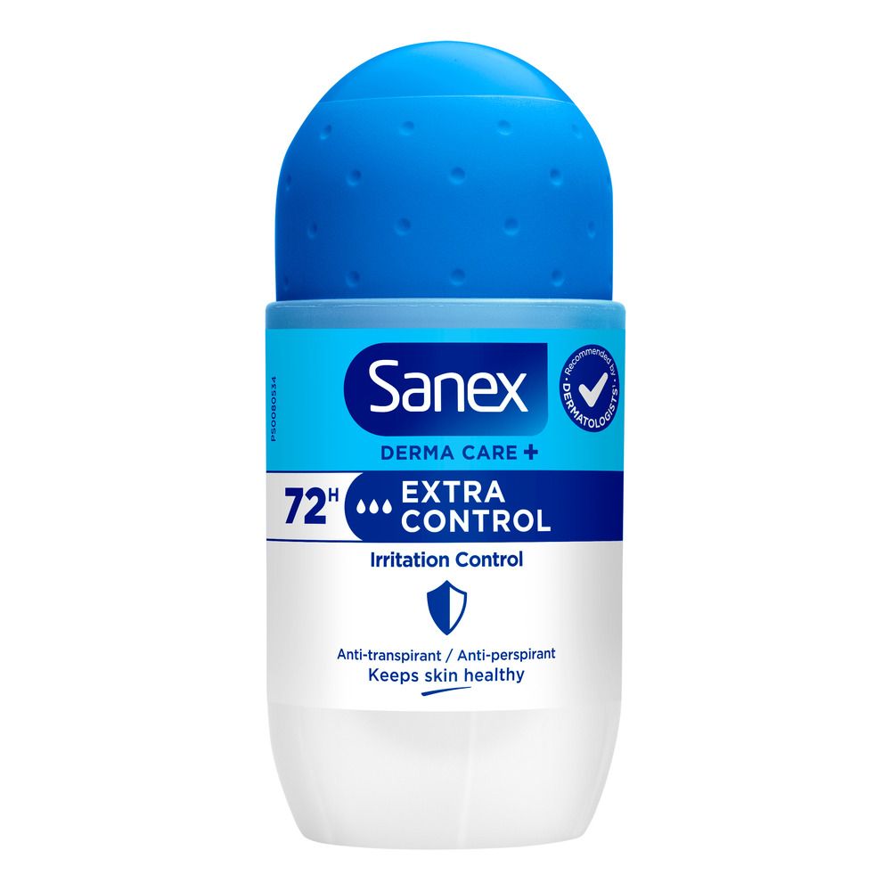 Kjøp Sanex Derma Care+ Extra Control 72H Roll-on hos Med24.no