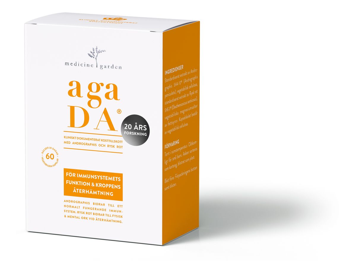 Kjøp Medicine Garden agaDA - 60 kaps. hos Med24.no