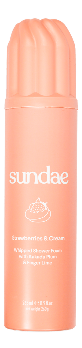 Kjøp Sundae Whipped Shower Foam Strawberries & Cream