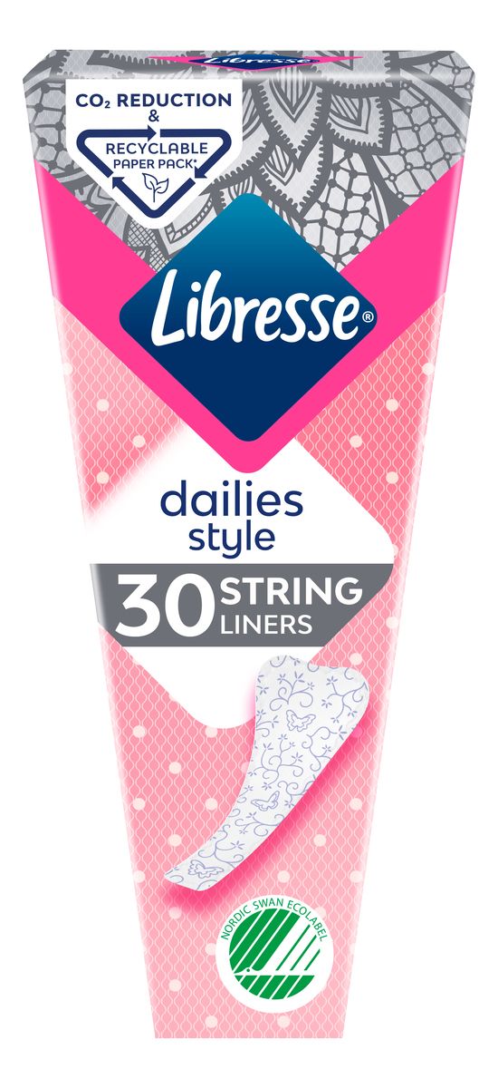 Kjøp Libresse String - 30 stk. billig hos Med24.no