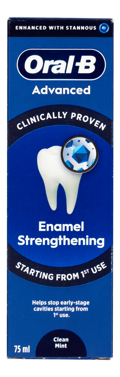 Kjøp Oral-B Advanced Enamel Strengthening Toothpaste - 75 ml.