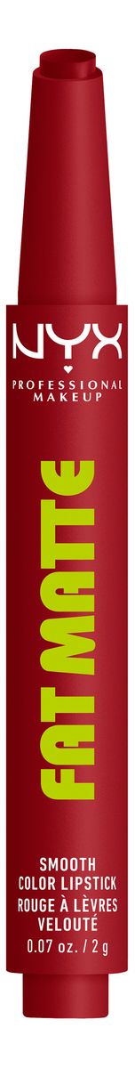 NYX Professional Fat Matte Slick Click Lip Balm - 18 Berry Smooth